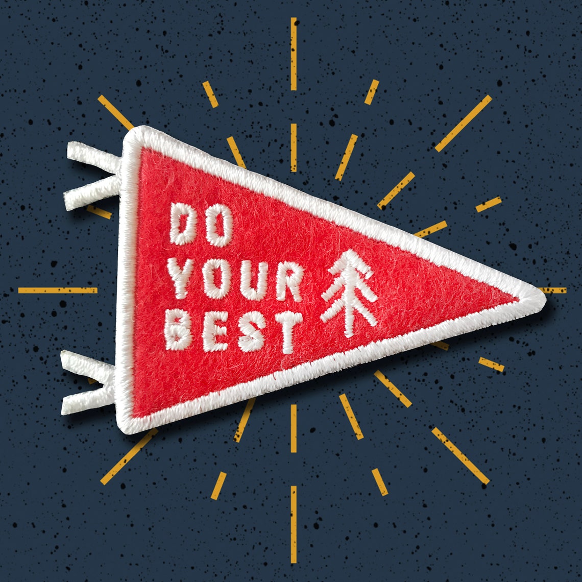 Do Your Best Boy Scout / Iron on Patch / Lemonhead - Etsy Norway