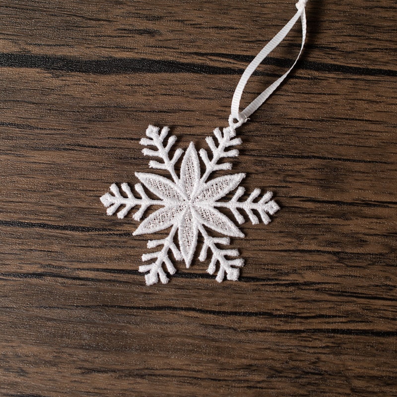 Lace Snowflakes - Etsy