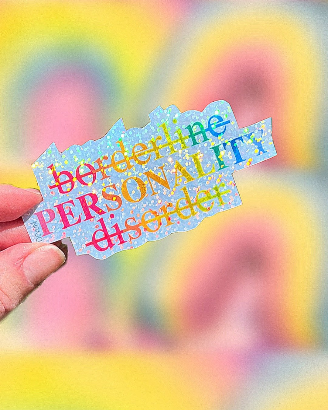 BPD-PERSONALITY Sticker - Etsy