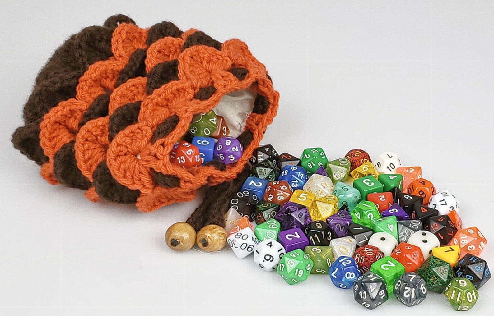 Lined Multipurpose Crochet Dragon Scale crocodile Stitch - Etsy