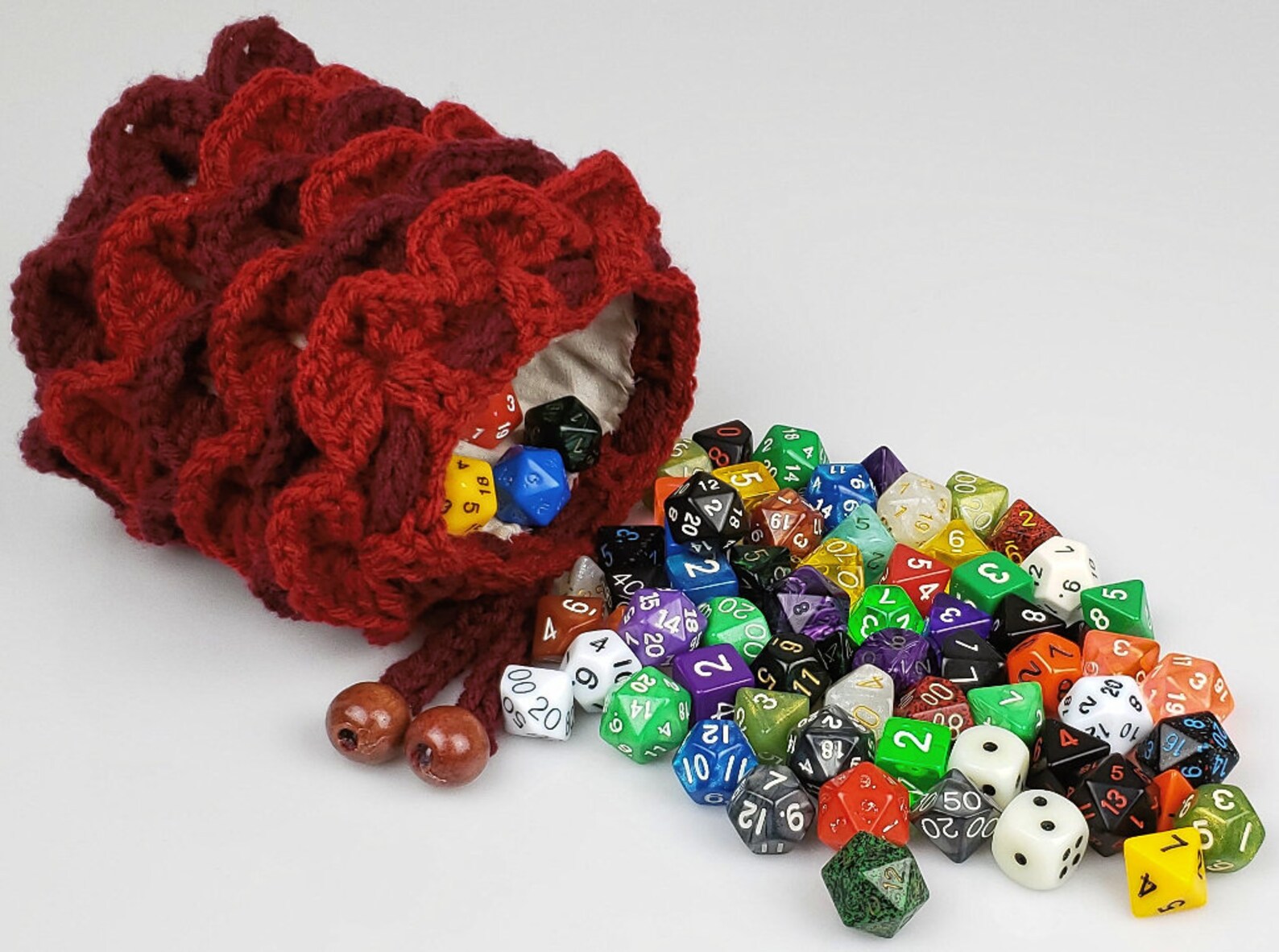 Lined Multipurpose Crochet Dragon Scale crocodile Stitch - Etsy