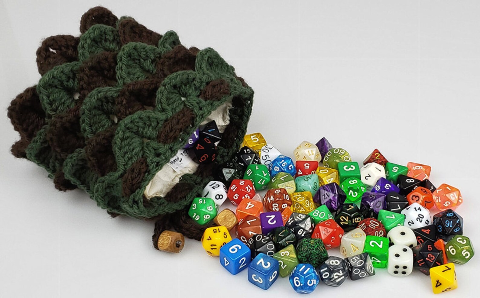 Lined Multipurpose Crochet Dragon Scale crocodile Stitch - Etsy