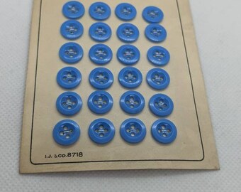 Sky Blue Buttons - Etsy