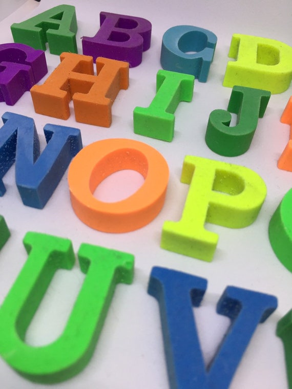 Mini Erasers Alphabet at Samantha Brabyn blog