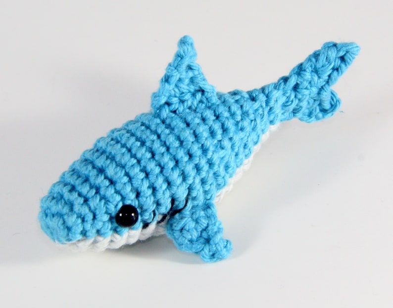 New! Shark Amigurumi Plush/keychain (optional) MADE TO ORDER - Etsy