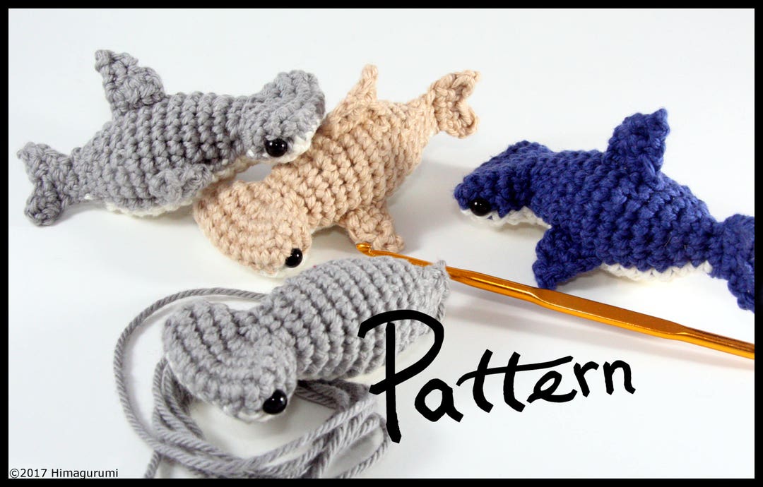 Amigurumi Hammerhead Pattern - Etsy