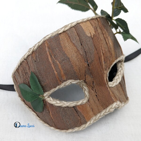 Tree Bark Mask - Etsy