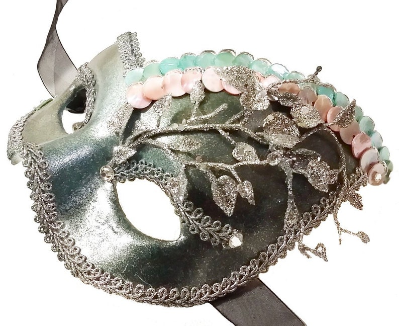 Water Mist Mermaid Masquerade Mask U995 - Etsy