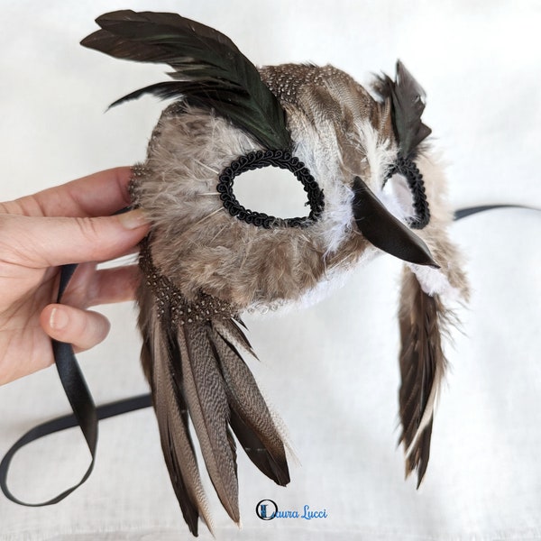 Feather Mask - Etsy