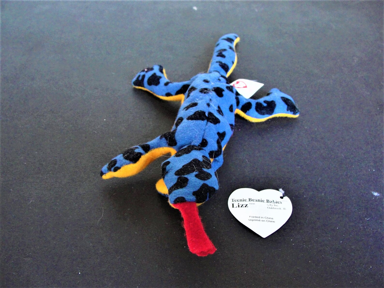 Vintage-lizz the Lizard-ty Teenie Beanie Babies 1996 Mcdonalds Co. and ...