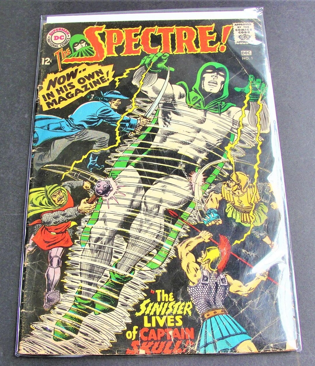 Spectre #1 Comic Book: 1967 Silver Age Premiere Issue - Etsy