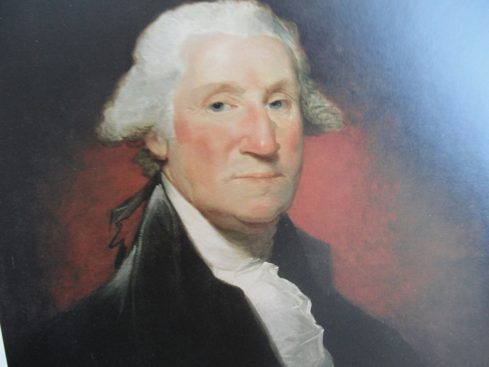 Vintage Art Print Reproduction- Gilbert Stuart, 1755-1828- George ...