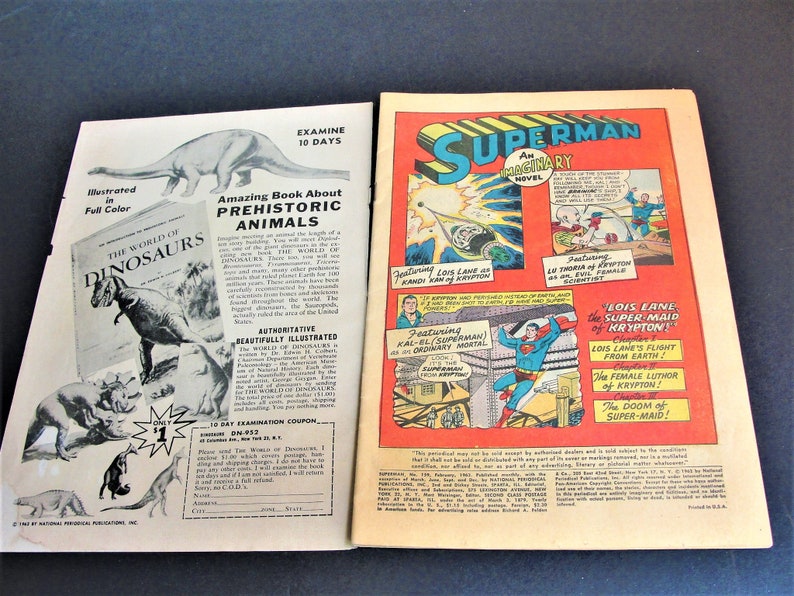 Superman #159 (good 2.0) - (cover Spine Mostly Split) – Lois Lane's ...