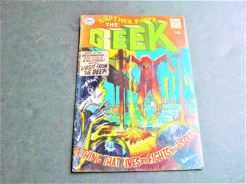 Brother Power the Geek 2 very Good: 3.5F, Joe Simon C/S/A, Last Issue ...
