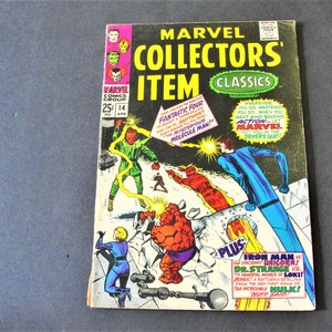 Marvel Collectors' Item Classics 14 Very Good: 3.5 Fantastic Four ...