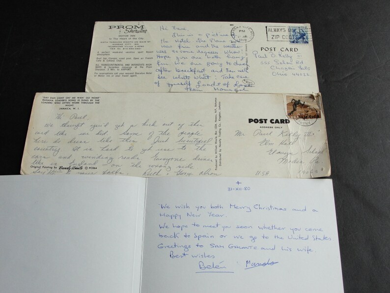 Vintage Set of (7) Postcards Mostly 1960’s - Some RARE! - Etsy