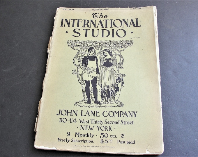 The International Studio Fine Art -october 1908 a Monthly Periodical ...