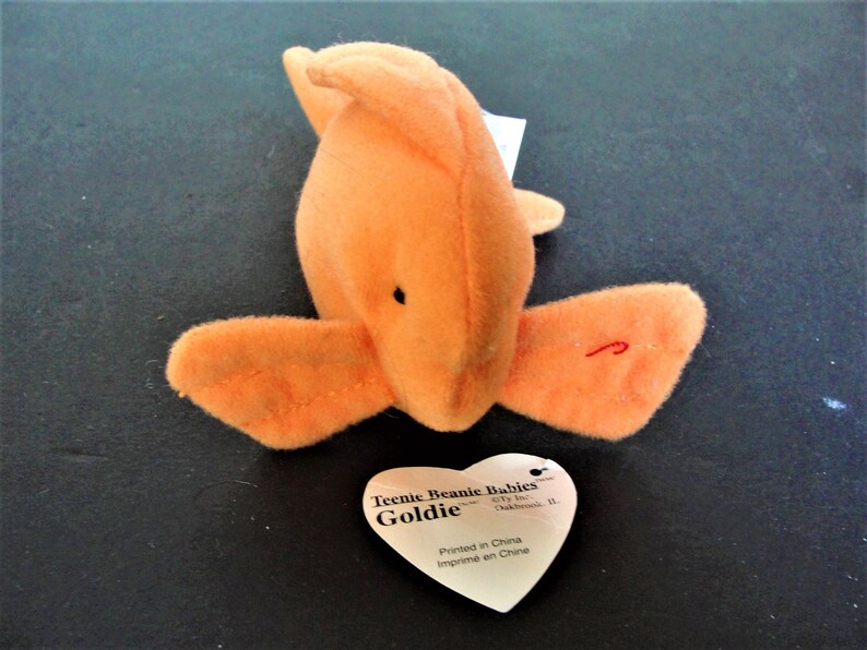 Vintage-lizz the Lizard-ty Teenie Beanie Babies 1996 Mcdonalds Co. and ...