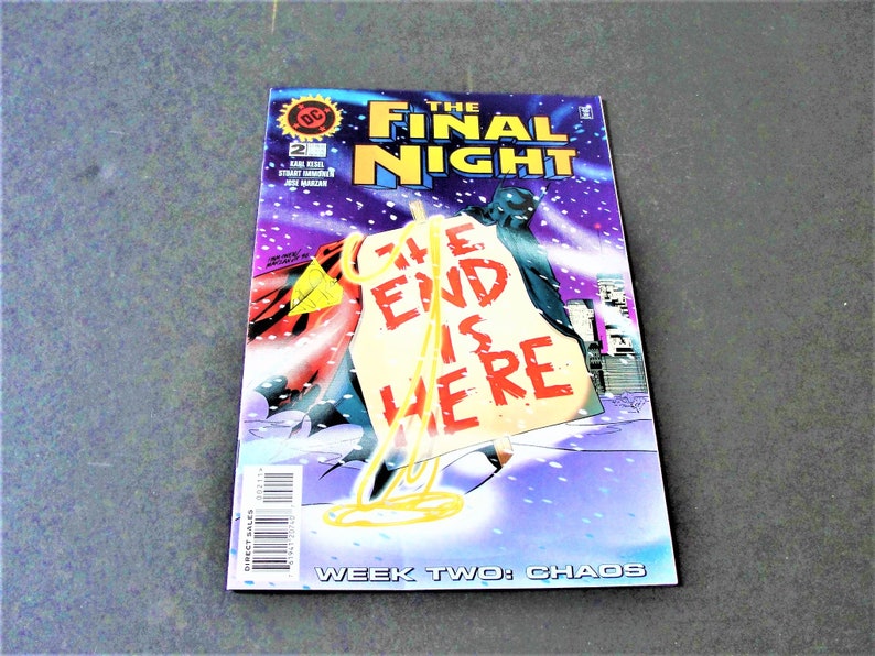 The Final Night 1 2 3 1996 Lot of 3 DC Comics Modern | Etsy