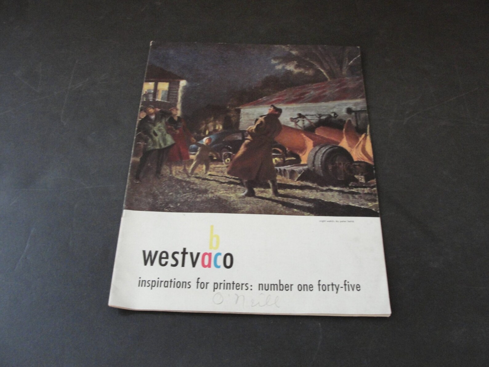 1944 Westvaco Inspirations for Printers, No.145-copyright the West ...