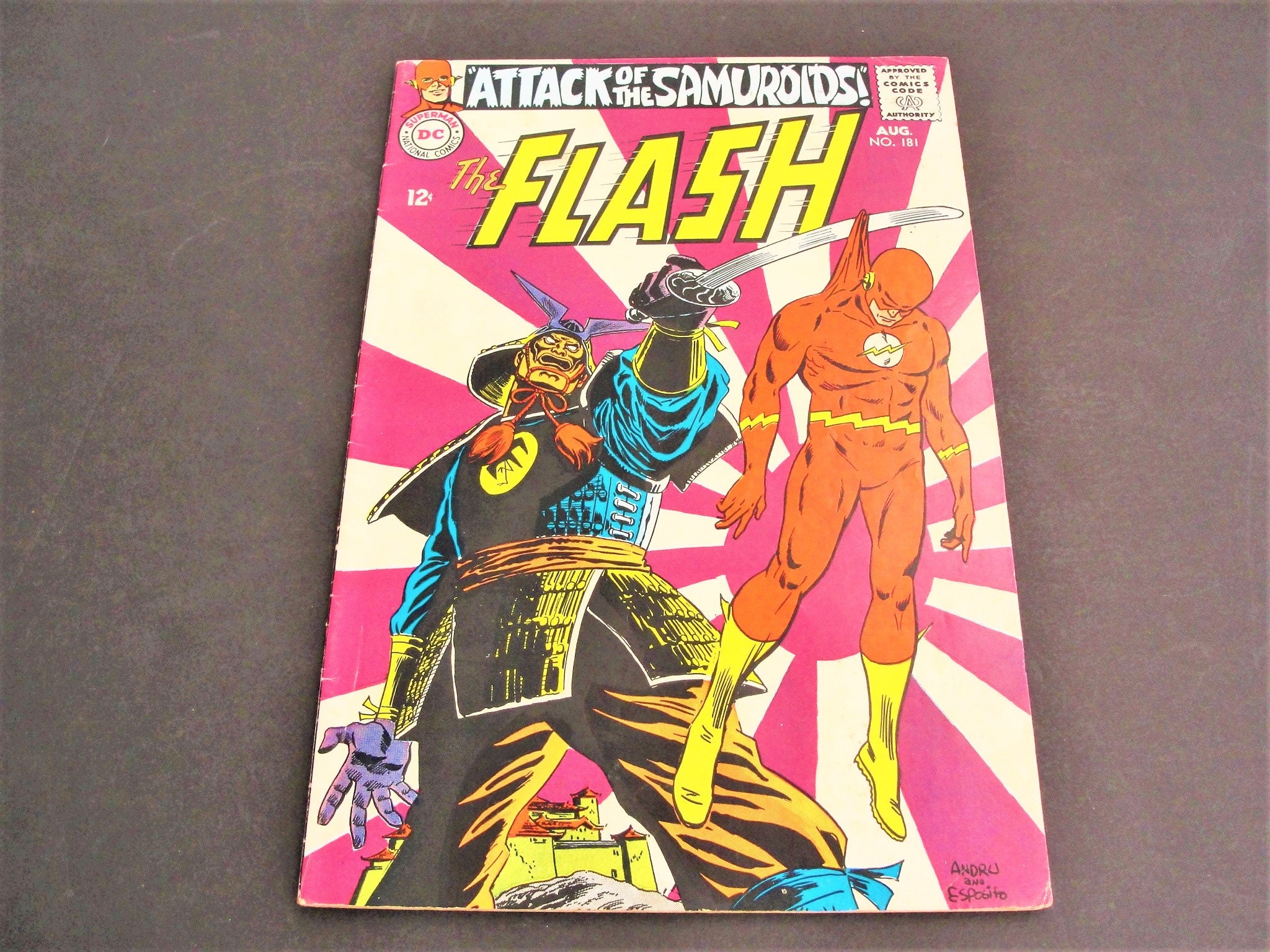 The Flash 181 fine: 6.0. Silver Age DC Comics Group - Etsy