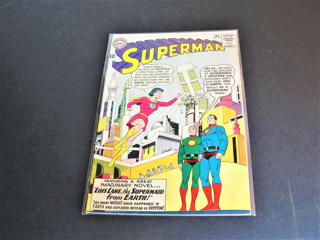 Superman #159 (good 2.0) - (cover Spine Mostly Split) – Lois Lane's ...