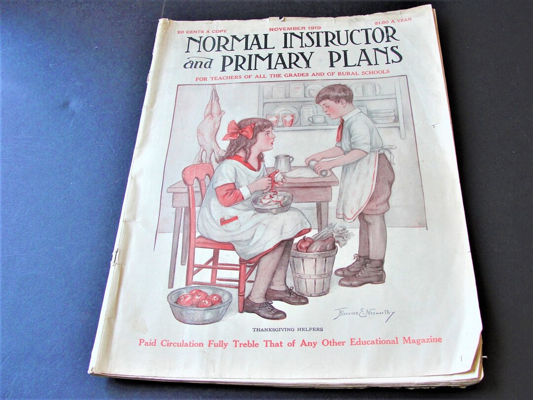November 1919 Education Magazine~ Normal Instructor and Primary Plans ...