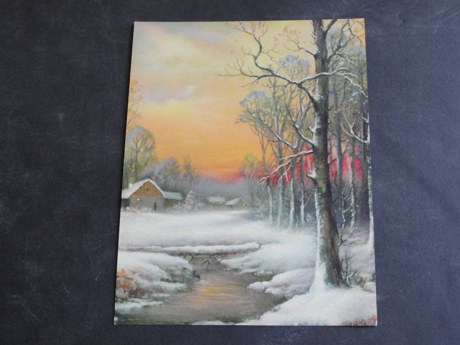 Vintage Set of (3) -1900’s Reproduction Lithograph Art Prints-unframed ...