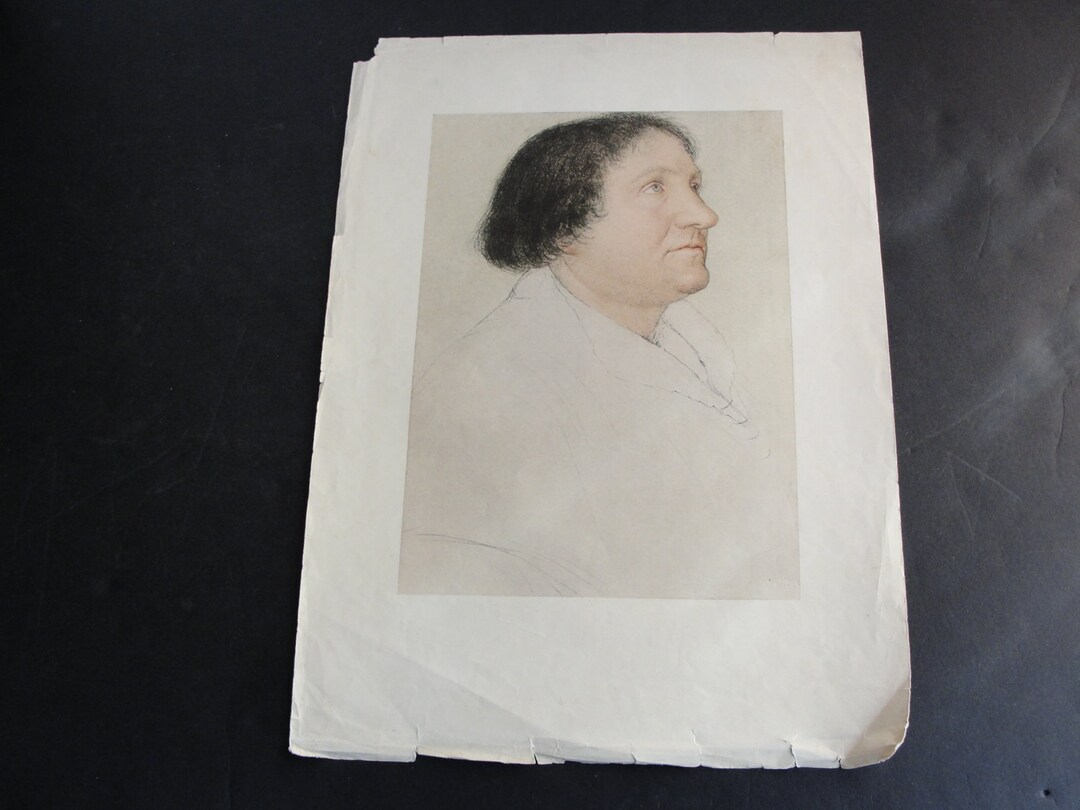 Portrait of Jacob Meyer, After Painting by Hans Holbein the Younger ...
