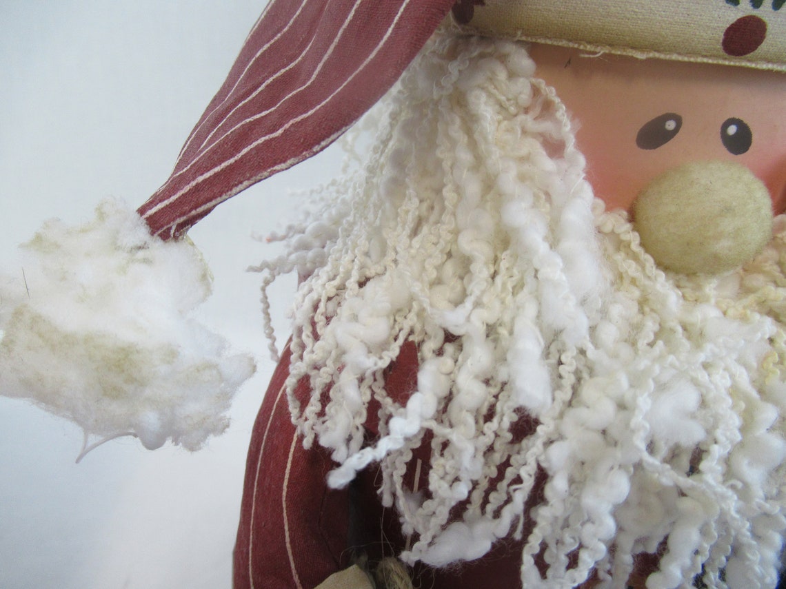 Lot of 2 Vintage 3 Tier Stacking Nesting Boxes Santa Claus Father ...