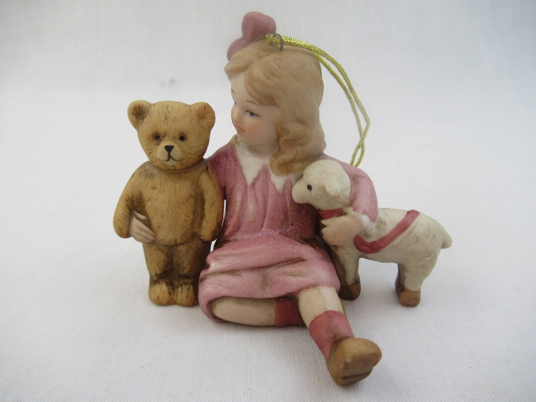 VTG Rare Schmid~b.shackman Collectible Ornament Christmas Victorian ...