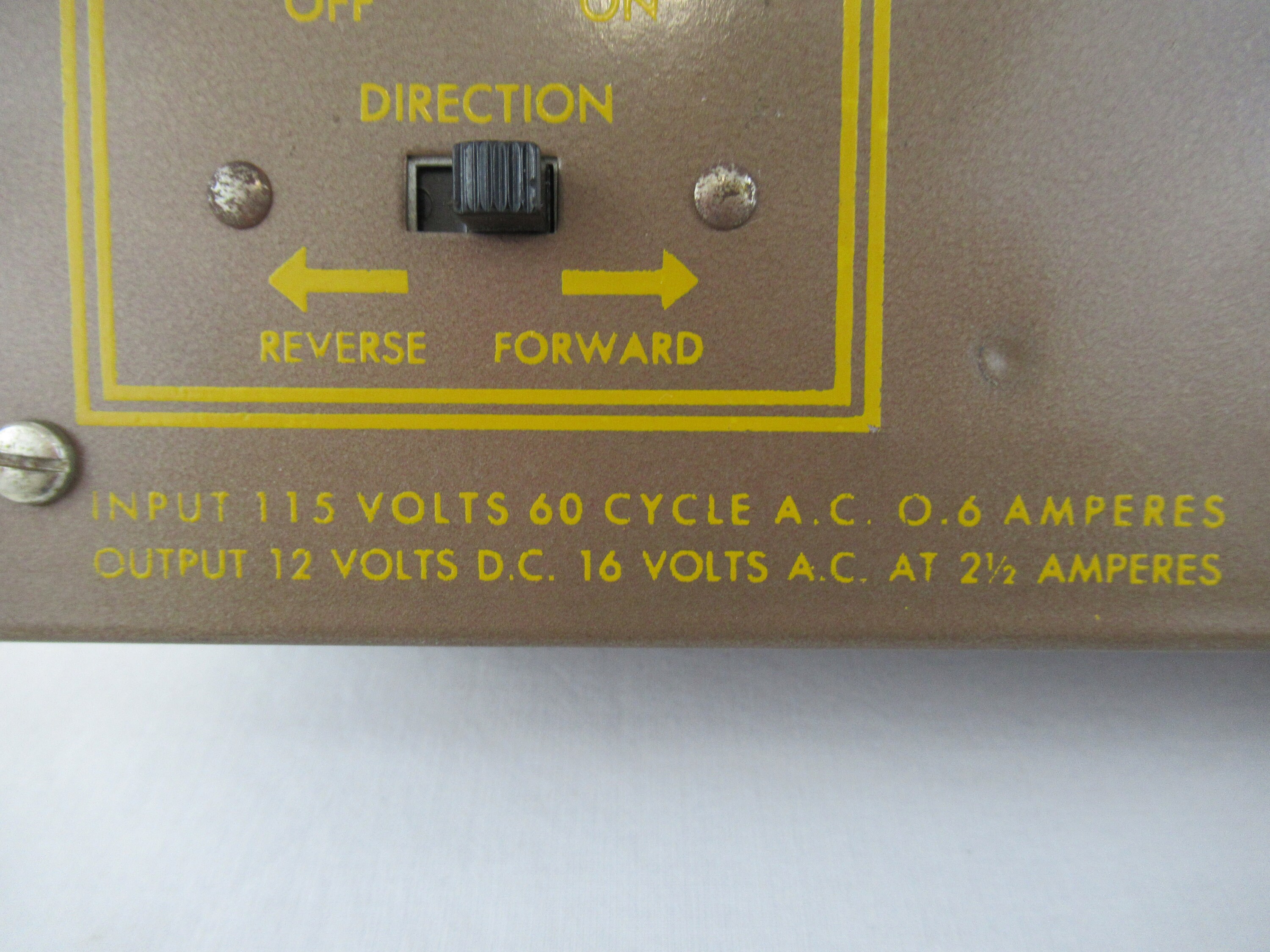 Vintage Scintilla Rail & Power Works Electrapack Senior Dual Rectifier ...