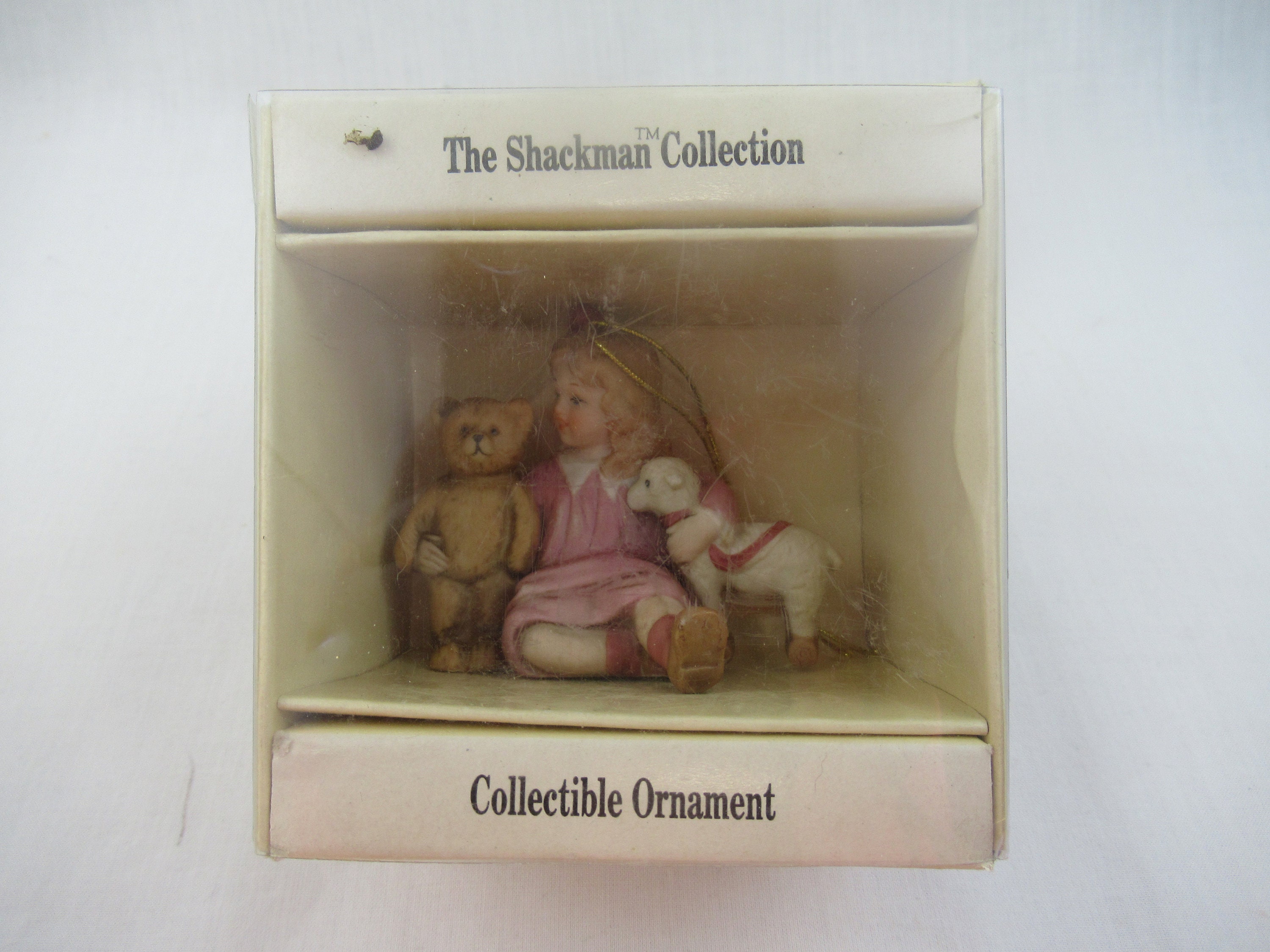 VTG Rare Schmid~b.shackman Collectible Ornament Christmas Victorian ...