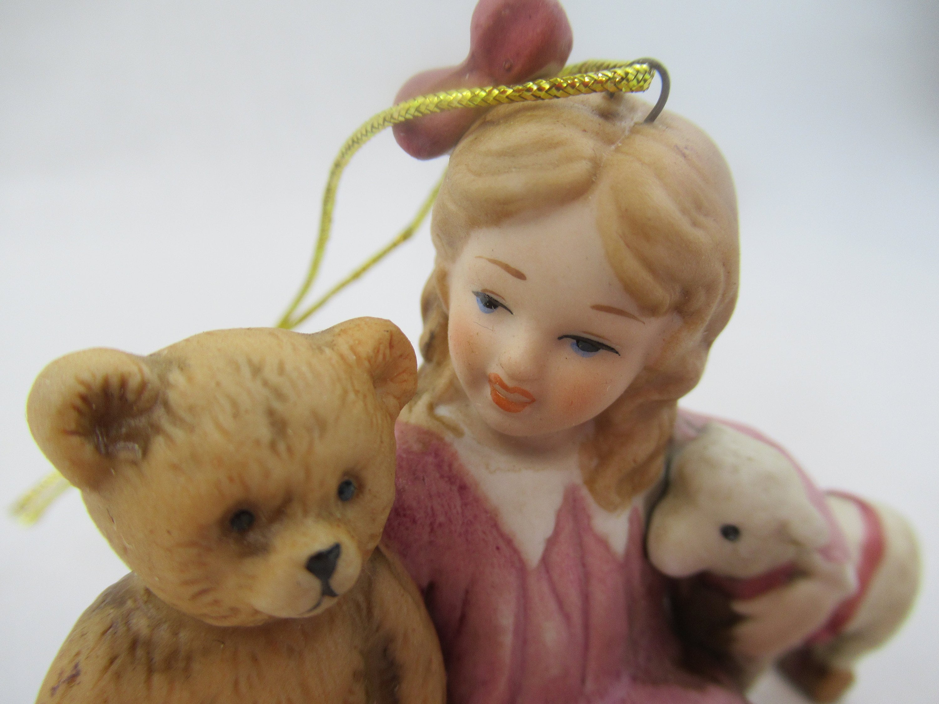 VTG Rare Schmid~b.shackman Collectible Ornament Christmas Victorian ...