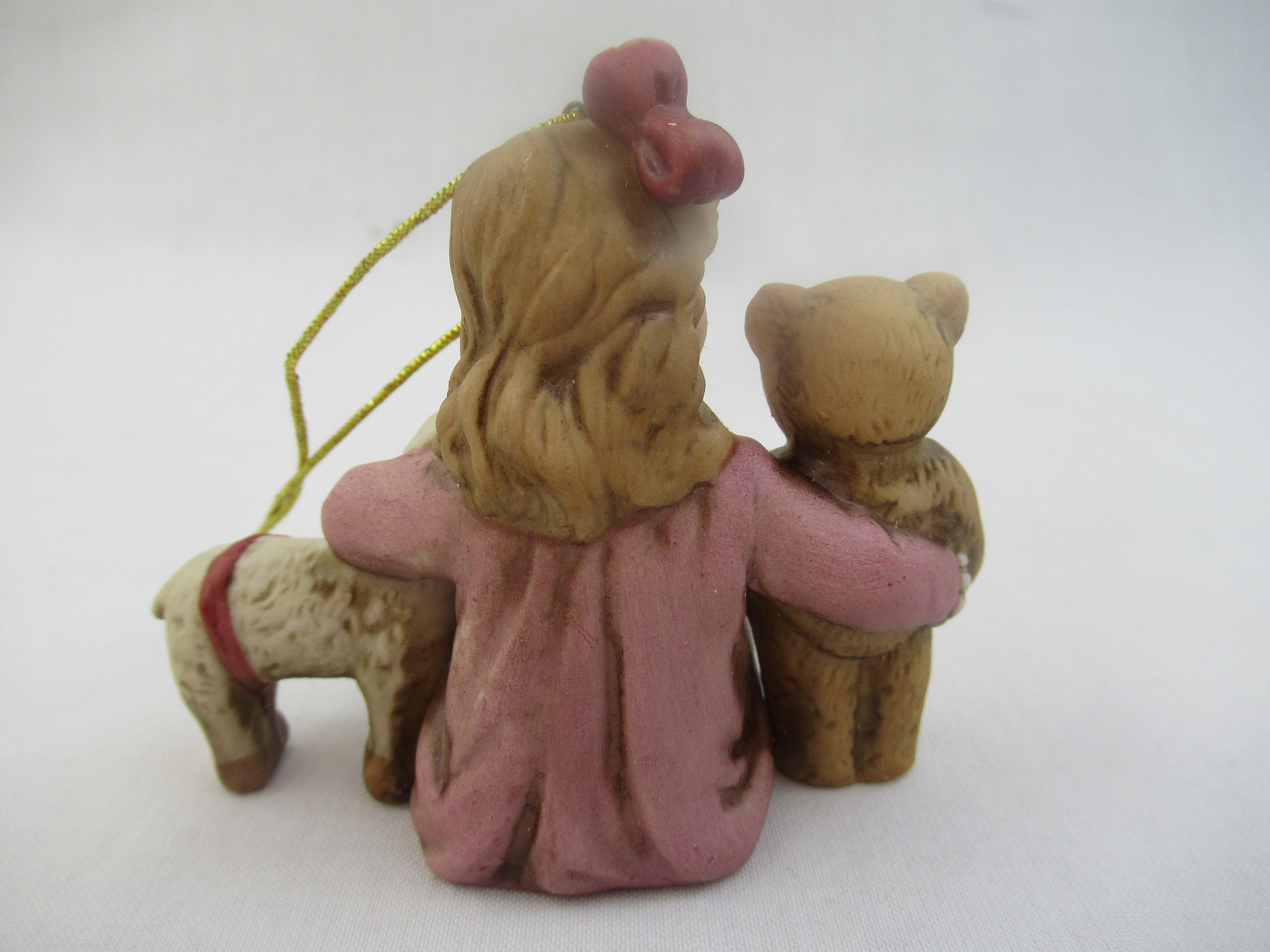 VTG Rare Schmid~b.shackman Collectible Ornament Christmas Victorian ...