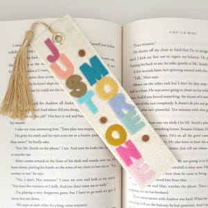 Bookmark, Felt Bookmark, Handmade Bookmark, Book Gift - Etsy