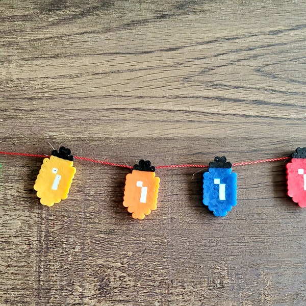 Perler Bead Christmas Ornaments - Etsy