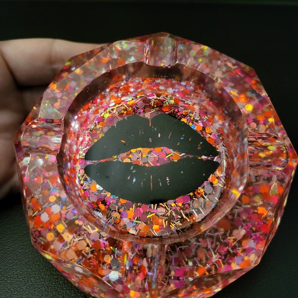 Glitter Ashtray - Etsy