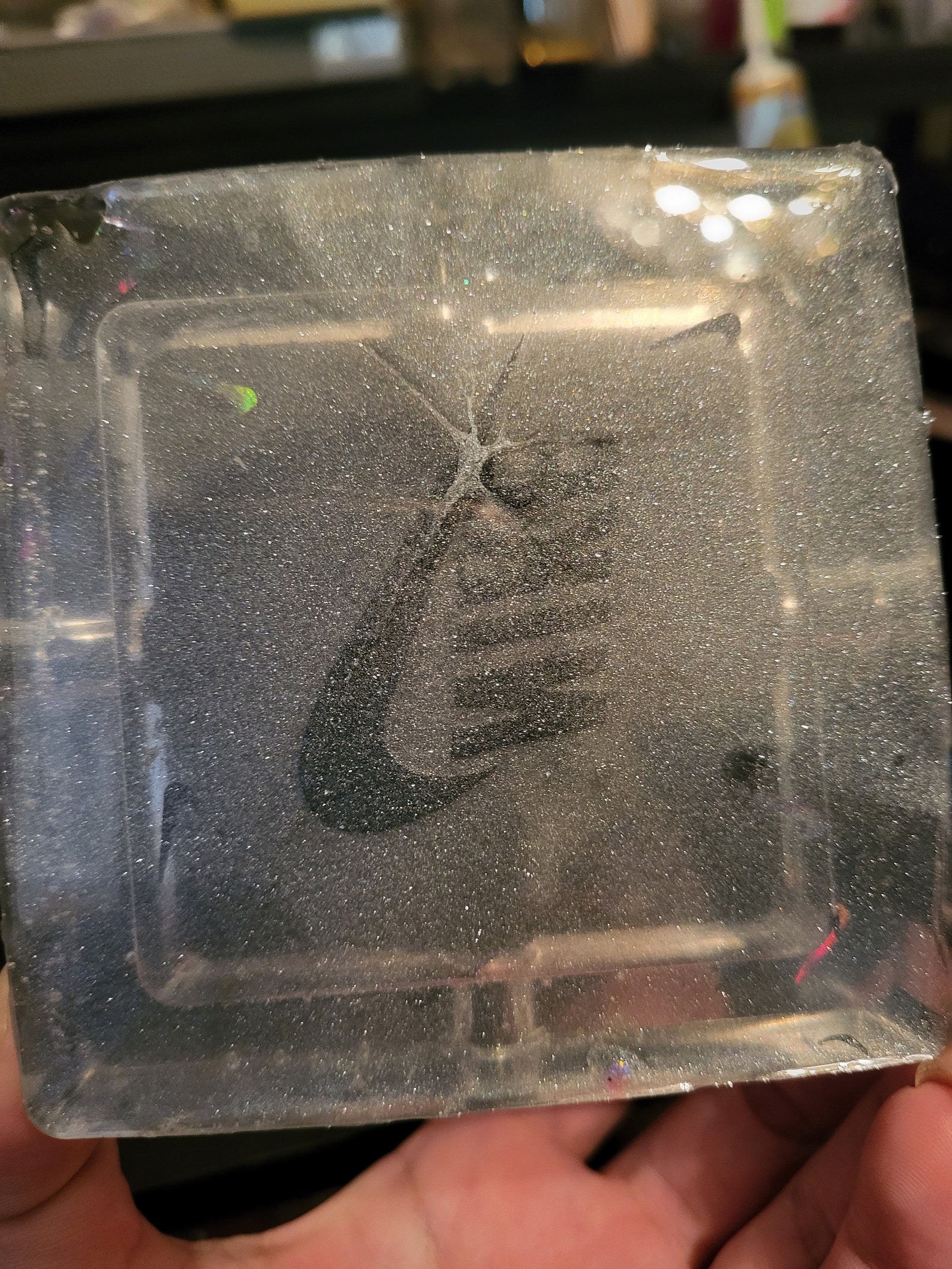 Just Did It Ashtray With Holographic Swoosh Glitter FAN ART - Etsy