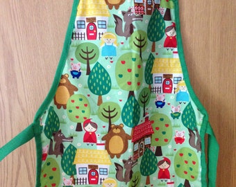 Red Riding Hood Apron - Etsy