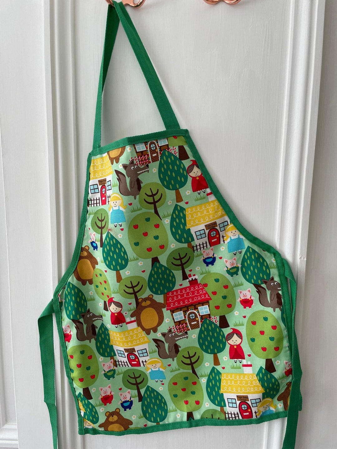 Red Riding Hood Children's Apron - Etsy