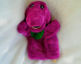 Barney puppet | Etsy