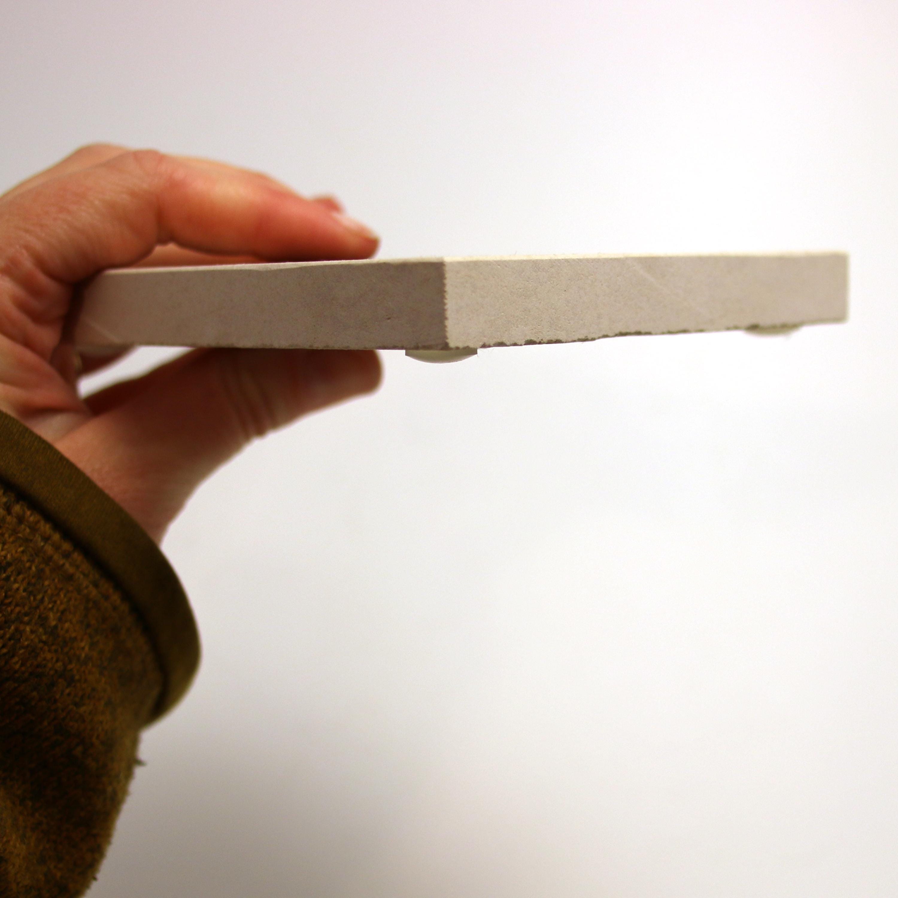 Set of 2 Silver Rock Coasters, Rock Coasters, Geology Coasters, Orange ...