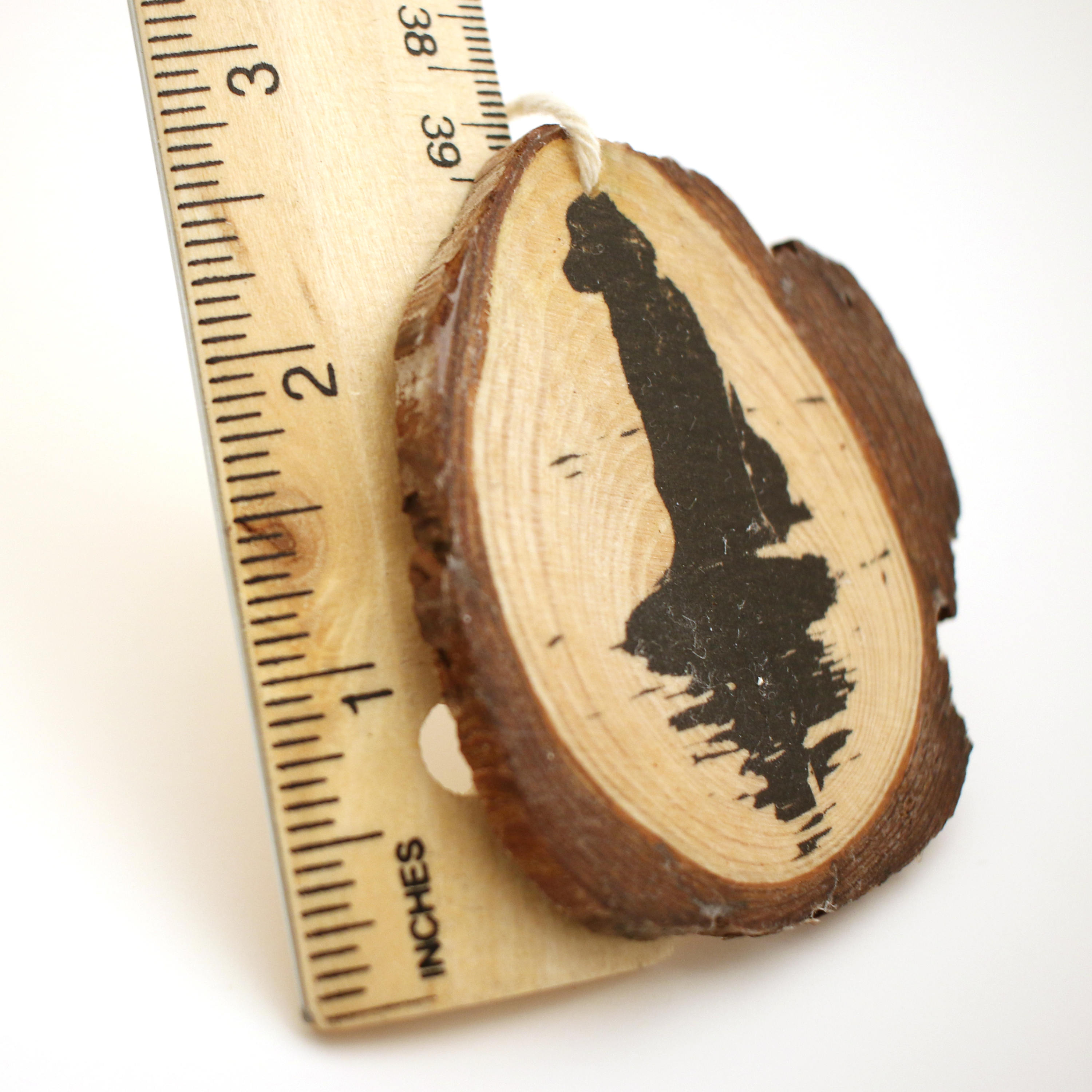 Dog Surfing Ornament, Wood Ornament, Christmas Gift, Christmas Tree ...