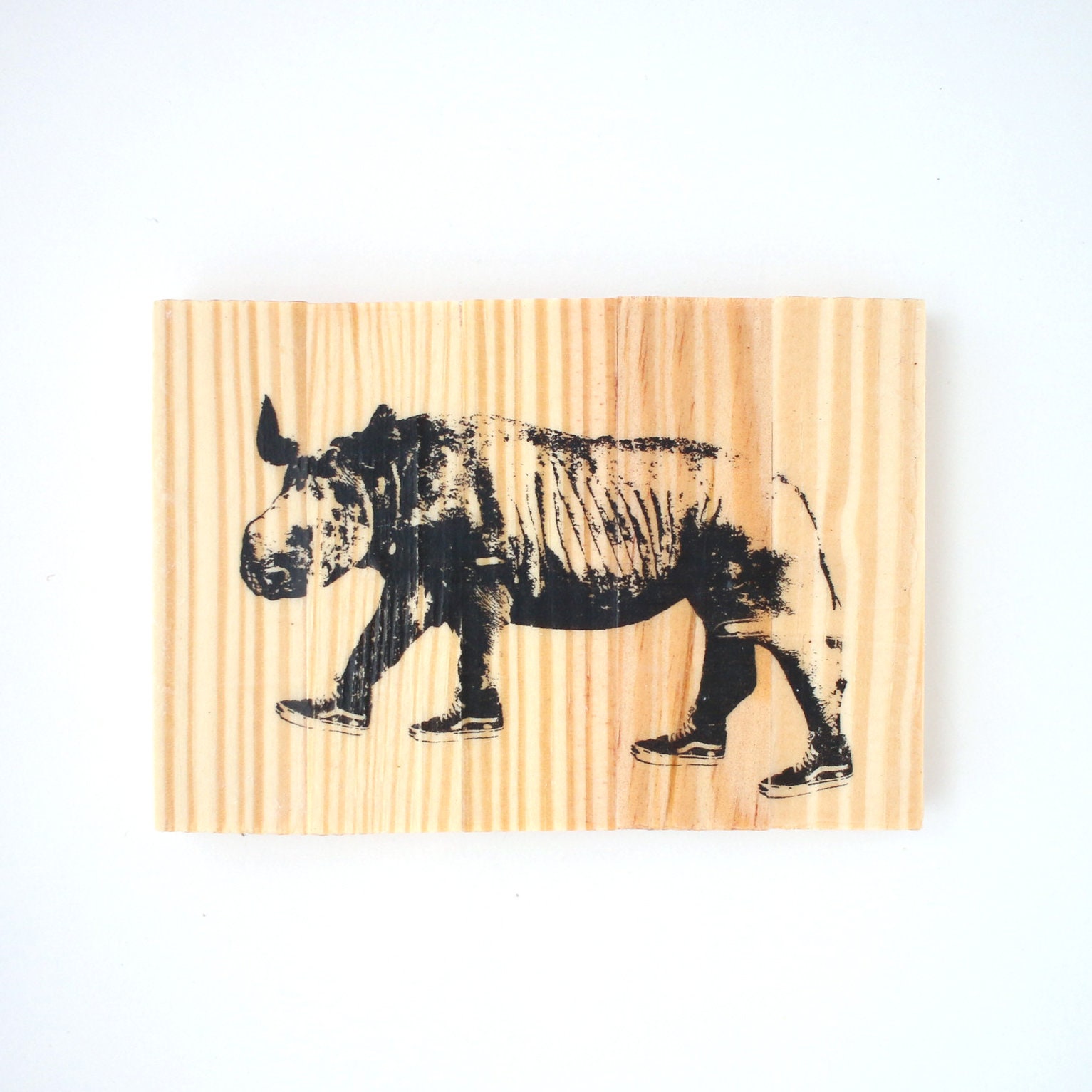 Rhinoceros Art Rhino Art Animal Art Wildlife Art Animal - Etsy