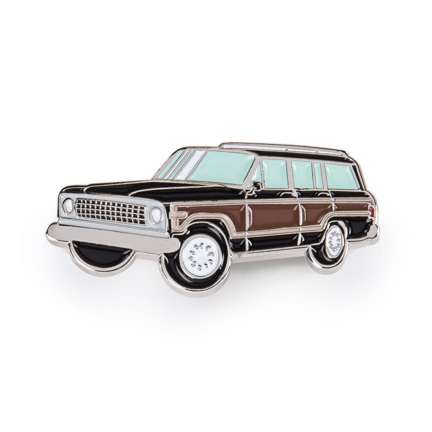 Weekend Wagon Lapel Pin Classic Wagoneer Wagon Station Wagin - Etsy