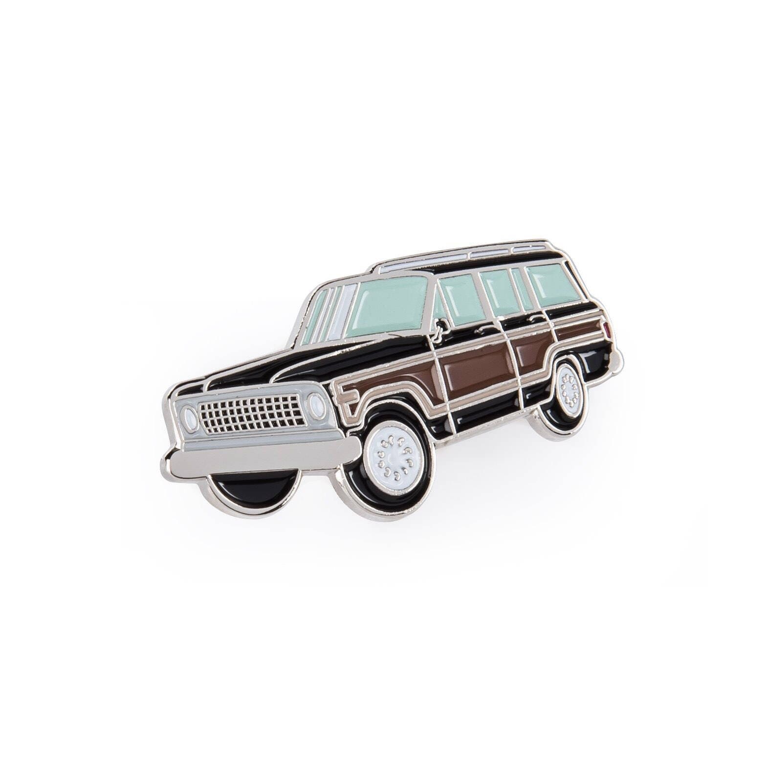 Weekend Wagon Lapel Pin Classic Wagoneer Wagon Station Wagin - Etsy