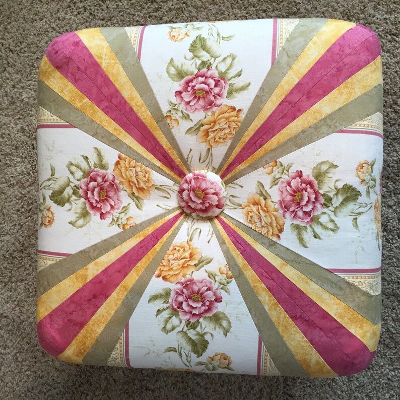 Square Tuffet Pattern With Fusible Interfacing - Etsy