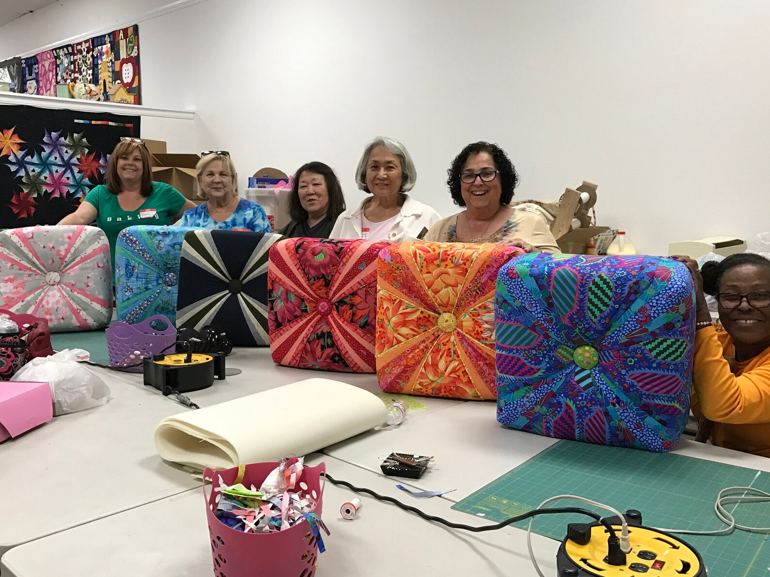 Square Tuffet Pattern With Fusible Interfacing - Etsy