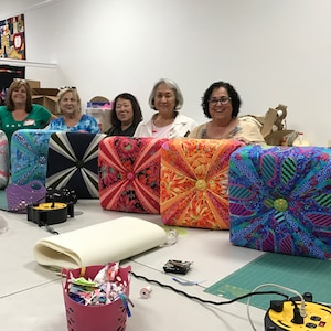 Square Tuffet Pattern With Fusible Interfacing - Etsy